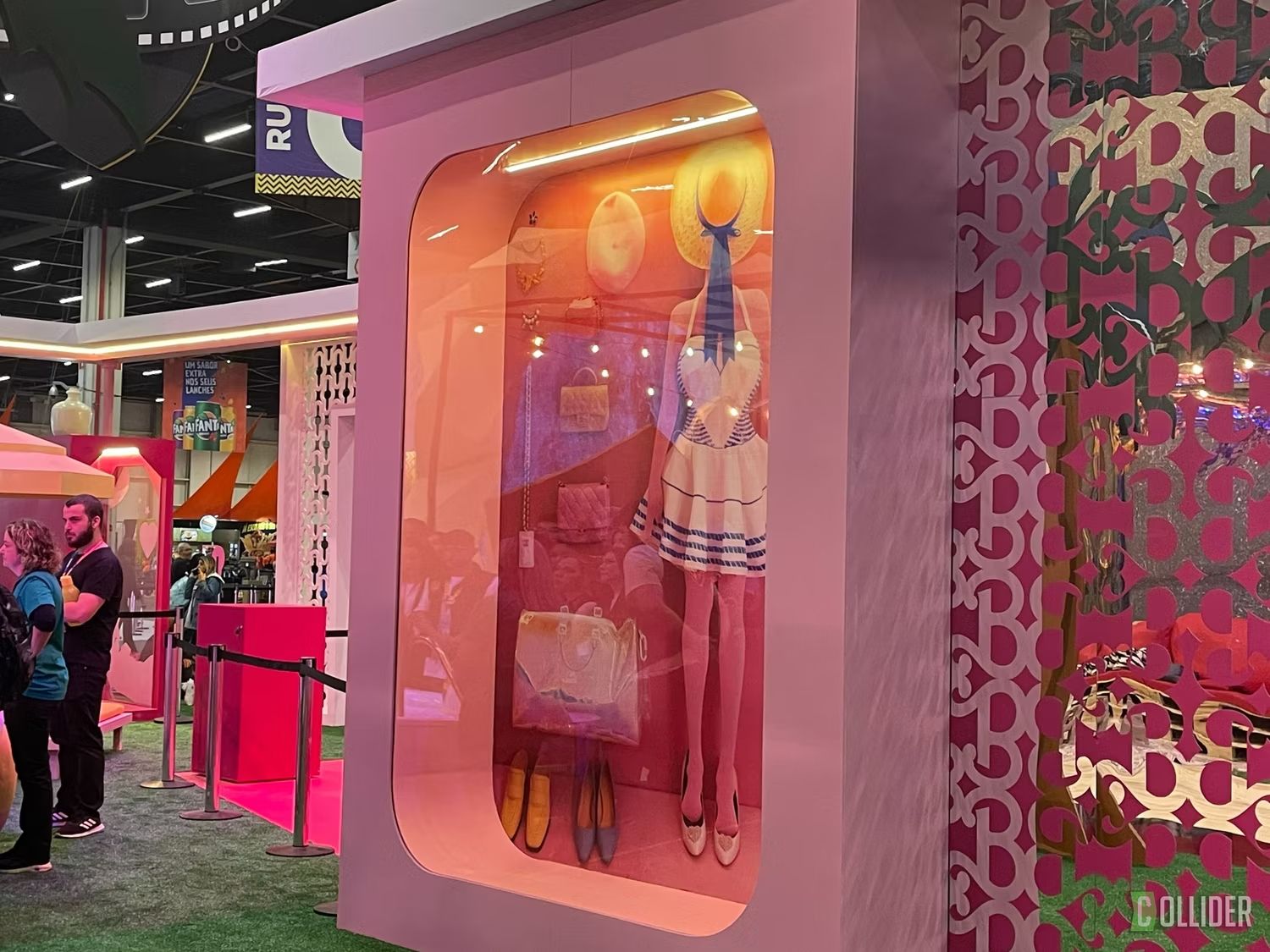 Barbie Movie Display Lets Fans Step Into Her Pink Plastic World