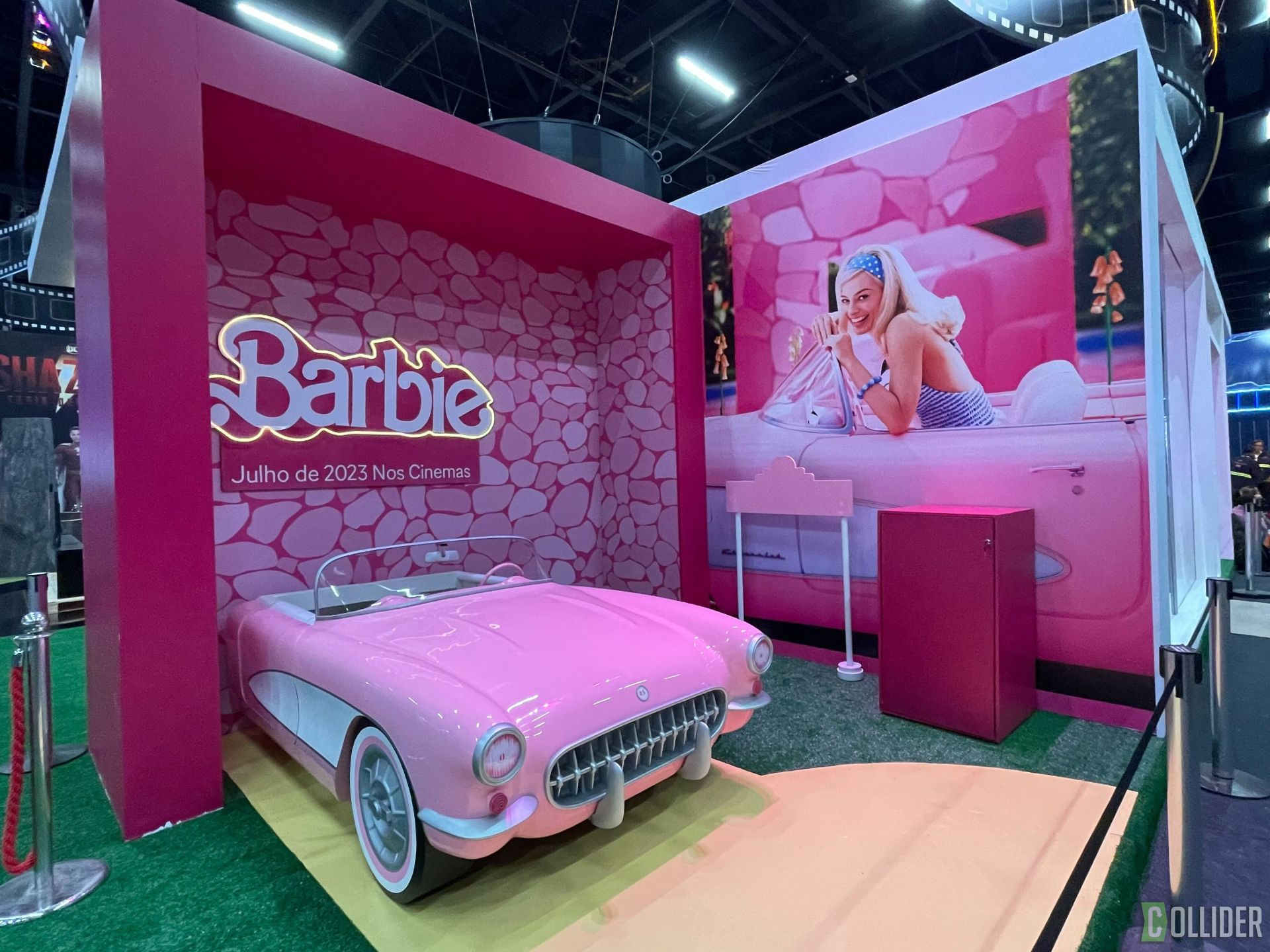 Barbie Movie Display Lets Fans Step Into Her Pink Plastic World