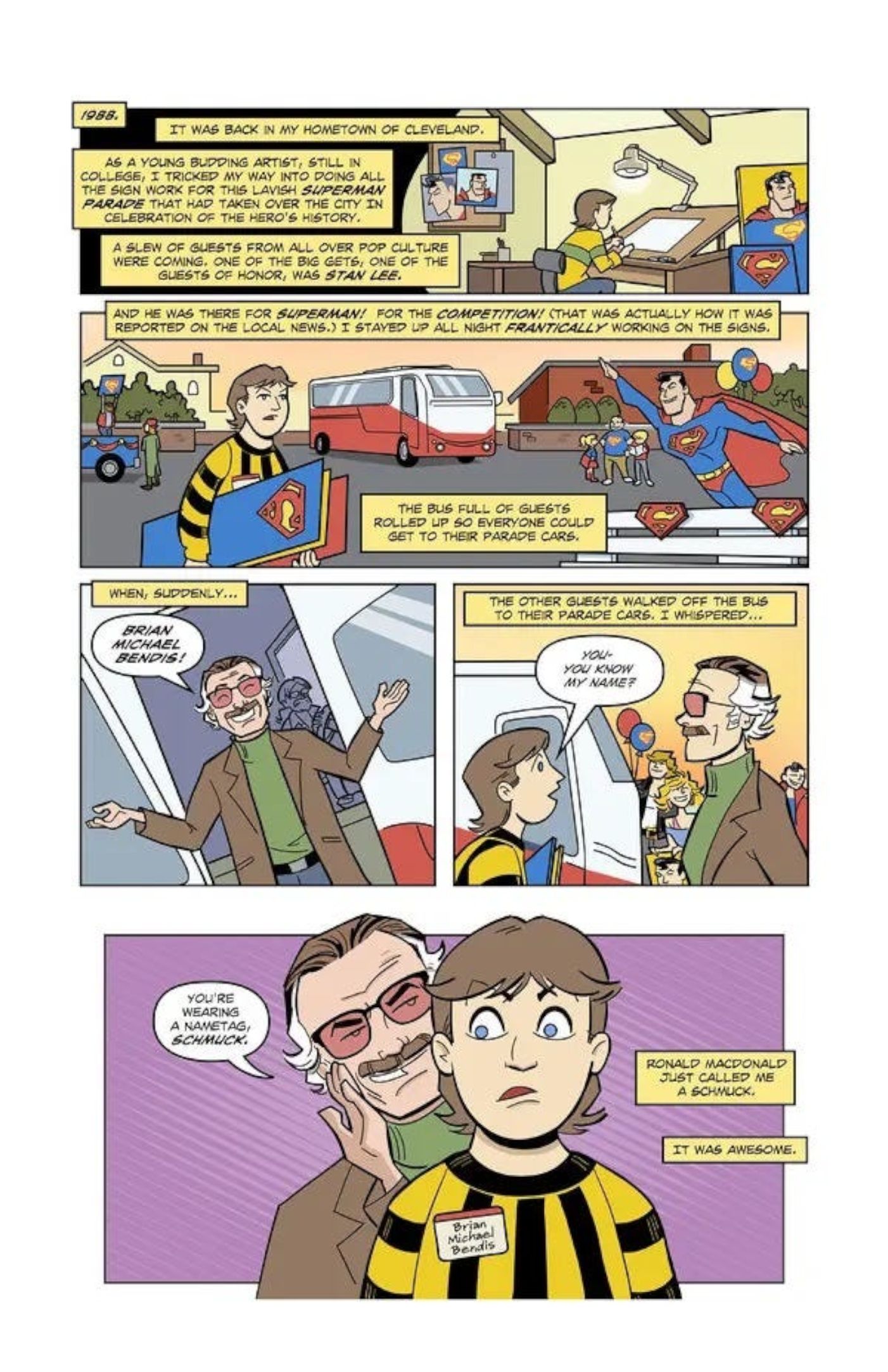 Brian Michael Bendis Shares Perfect Tribute For Stan Lee's 100th Birthday