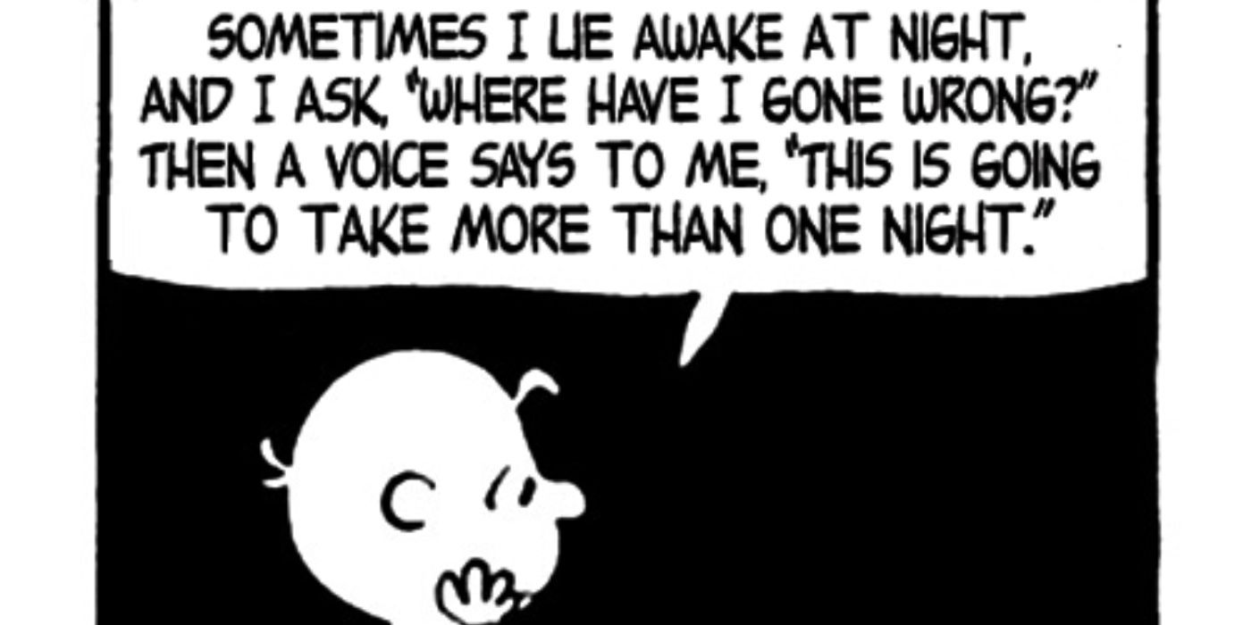 10 Bleakest Peanuts Comic Strips Of All Time