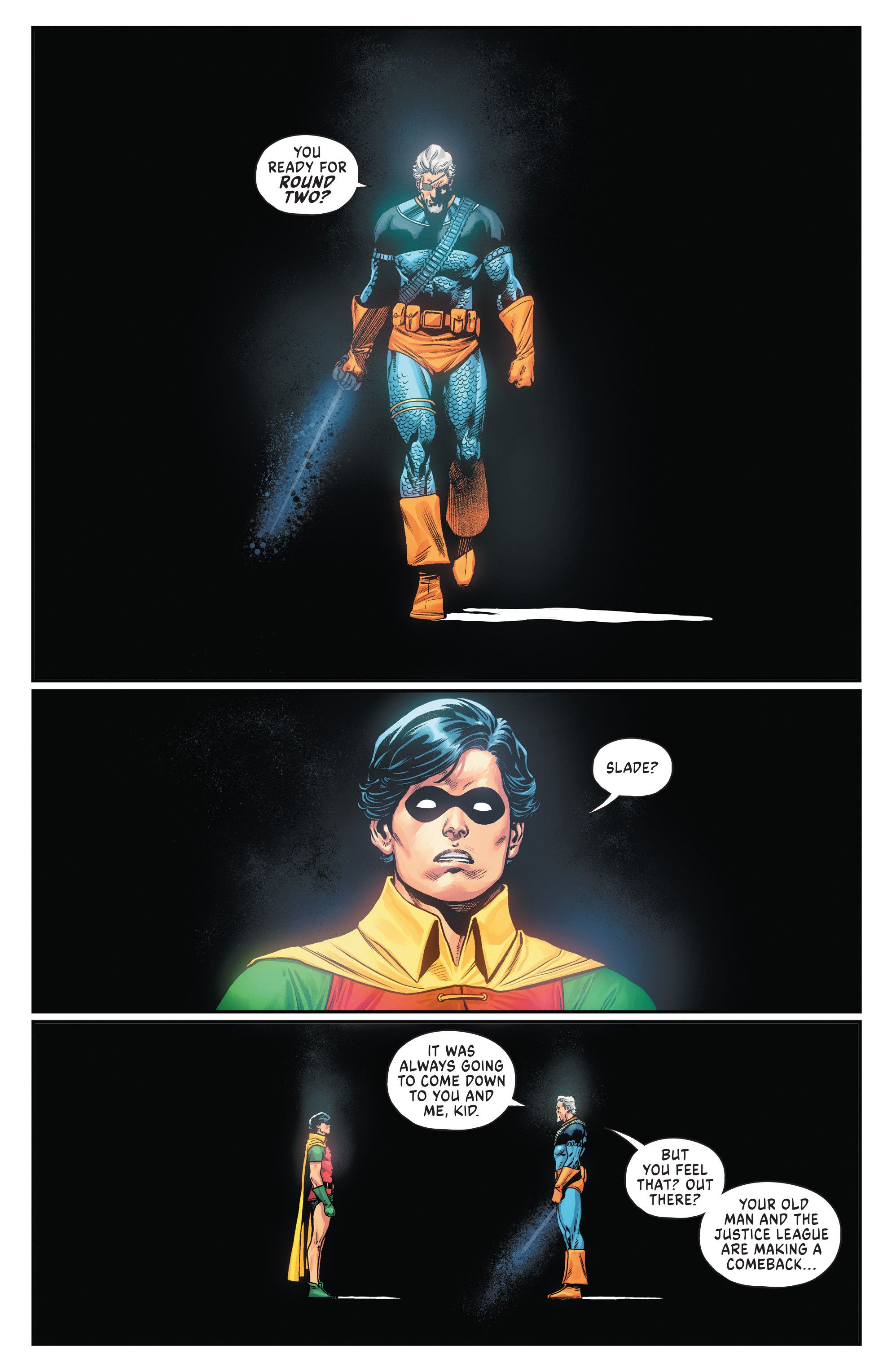 Nightwing vs Deathstroke Decides DC's Future in Final Cosmic Battle