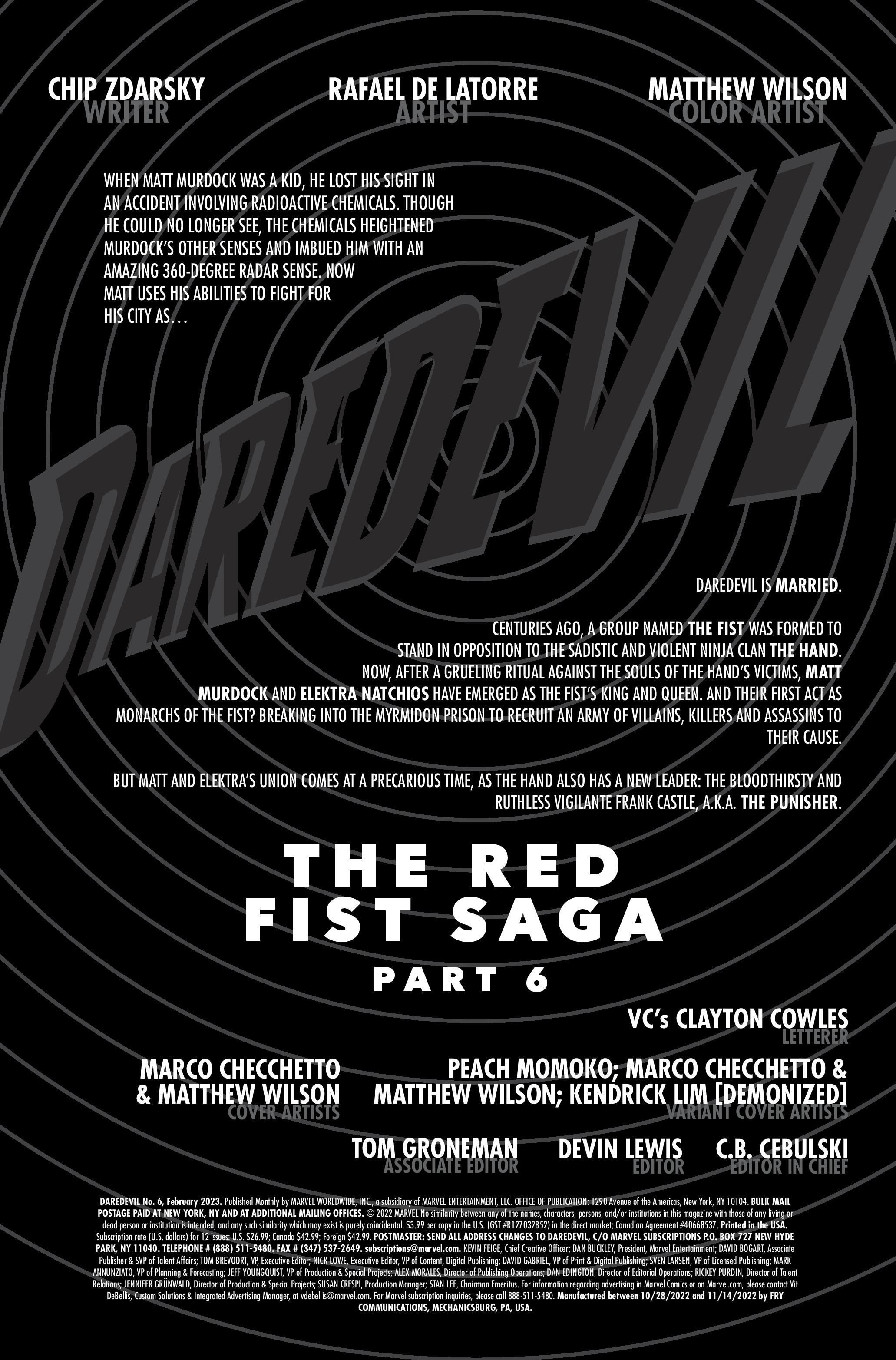 Daredevil Debuts His New Team Of Redeemable Villains