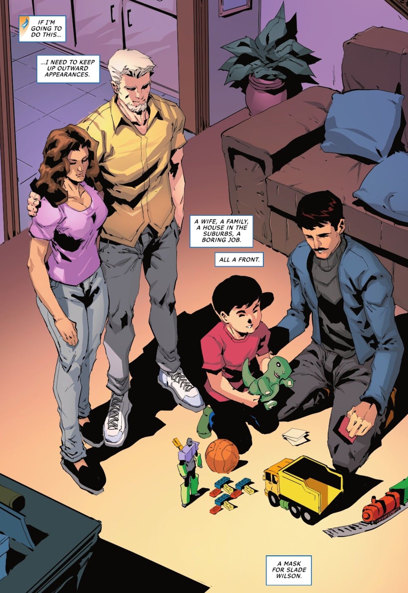 Deathstroke’s Secret Identity Is Superman’s Dark Mirror