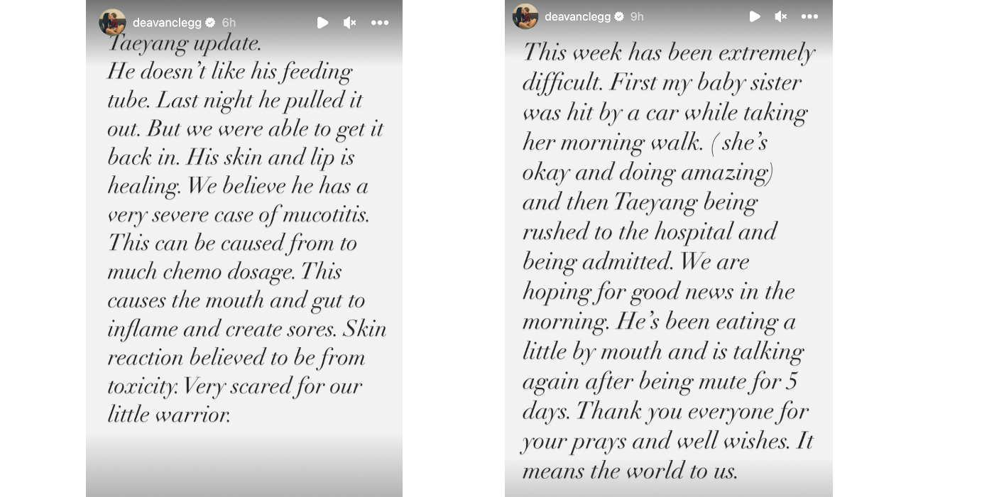 90 Day Fiancé's Deavan Fears Son Taeyang Is Suffering From Mucositis