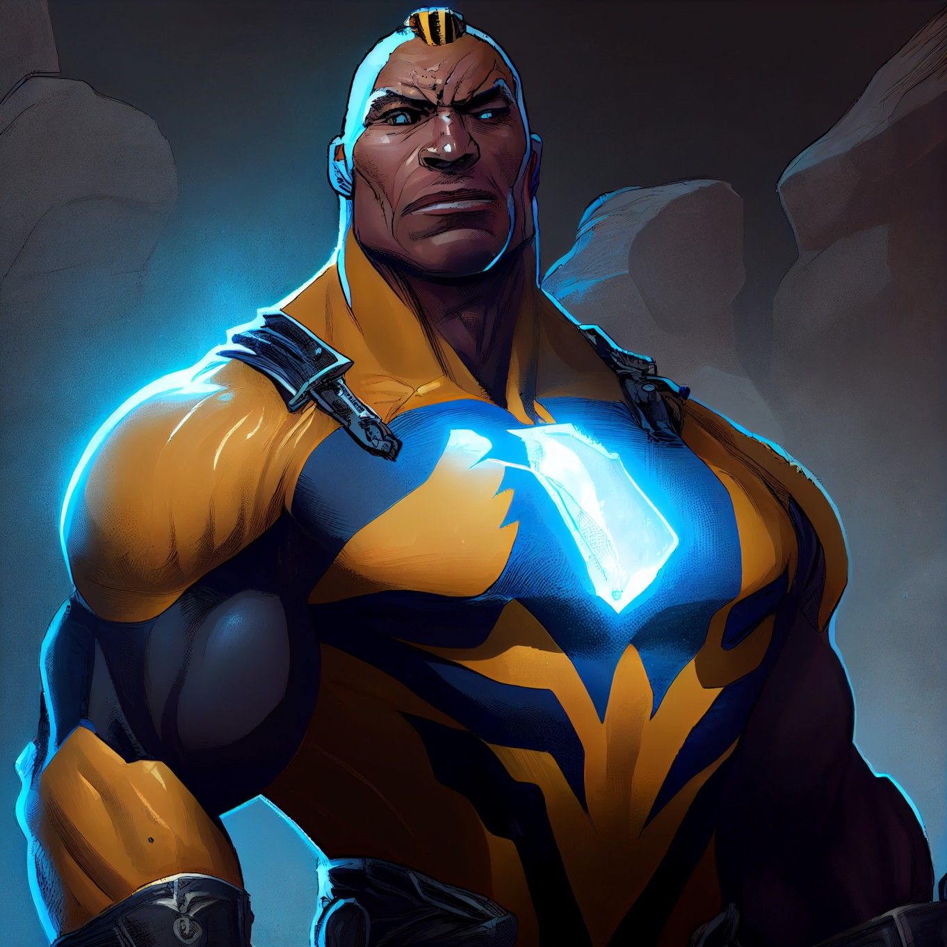 Dwayne Johnson Becomes MCU Heroes & Villains In New Art