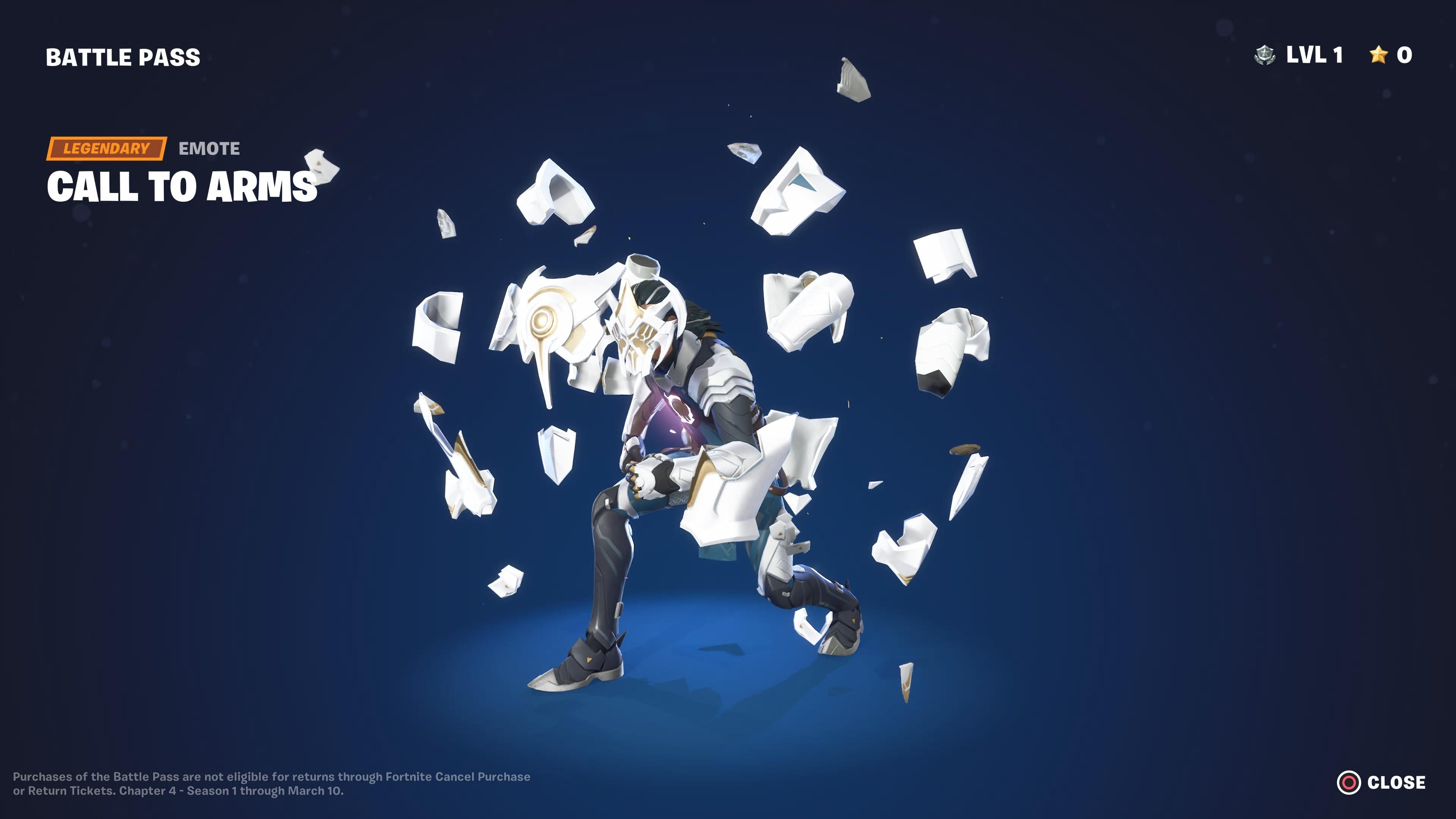 Fortnite Chapter 4 Season 1 Battle Pass Guide (Stars, Tiers, & Rewards)