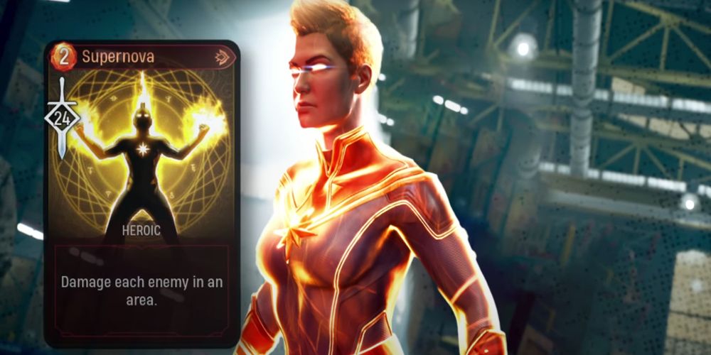 Marvel’s Midnight Suns: 10 Best Cards For Captain Marvel, Ranked