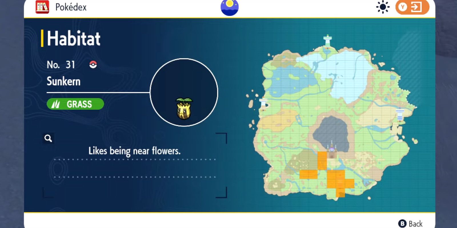 Pokémon Scarlet & Violet: How to Evolve Sunkern into Sunflora