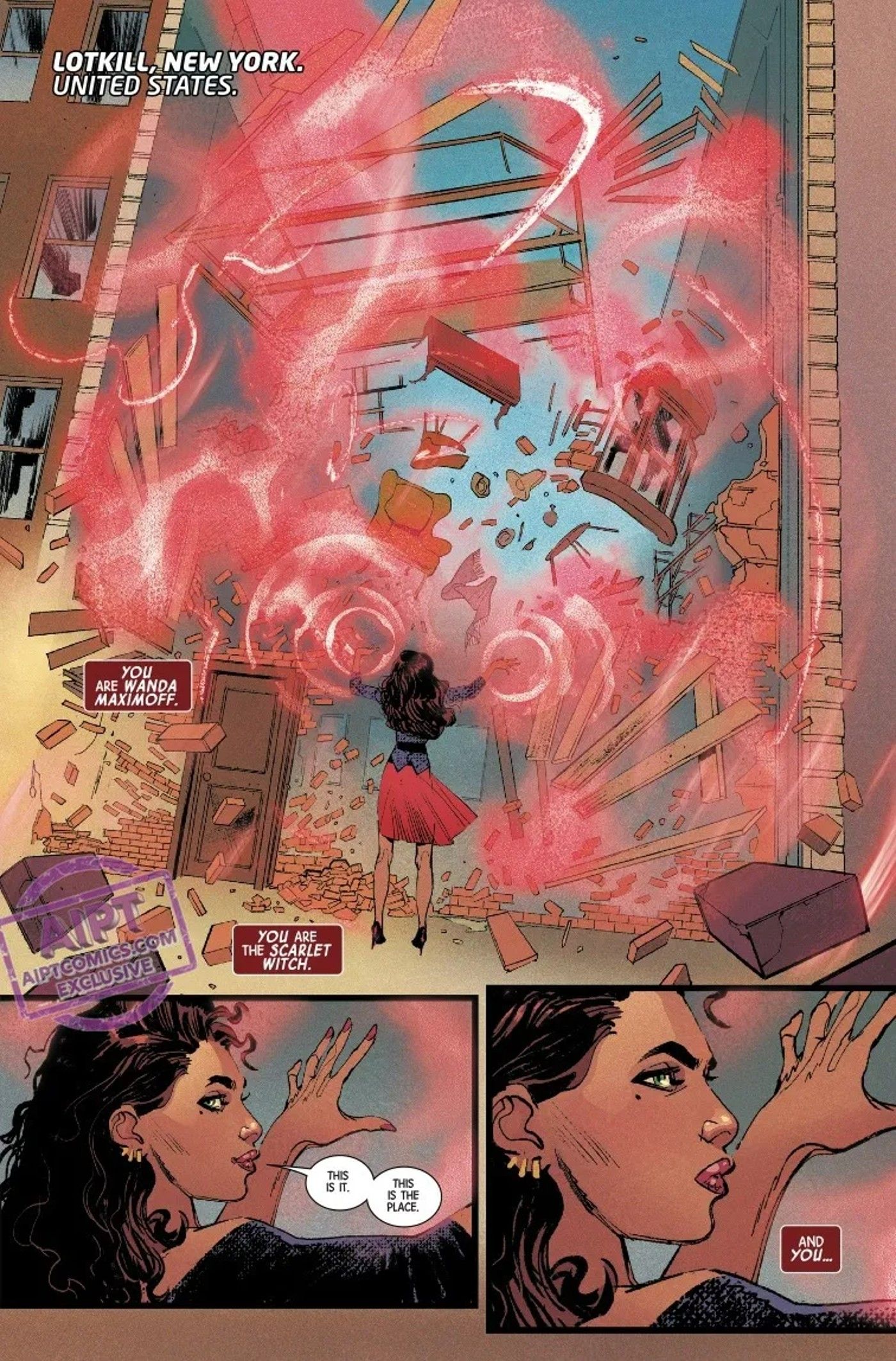 Scarlet Witch Faces Her First New Villain in Sneak Peek at New Series