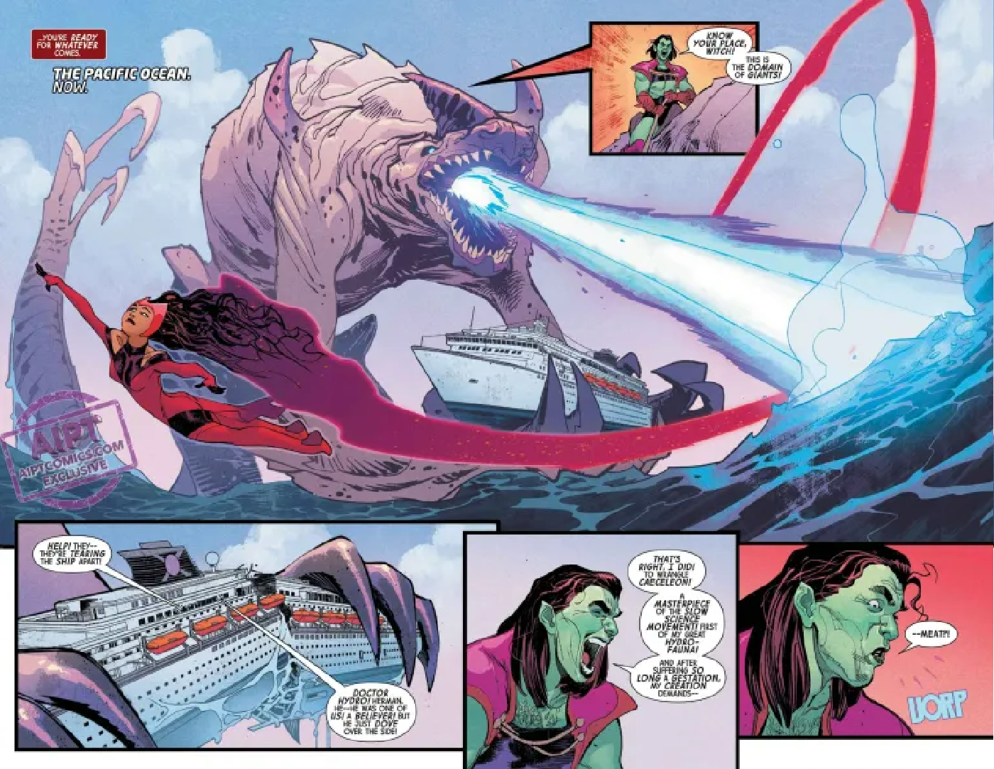 Scarlet Witch Faces Her First New Villain in Sneak Peek at New Series