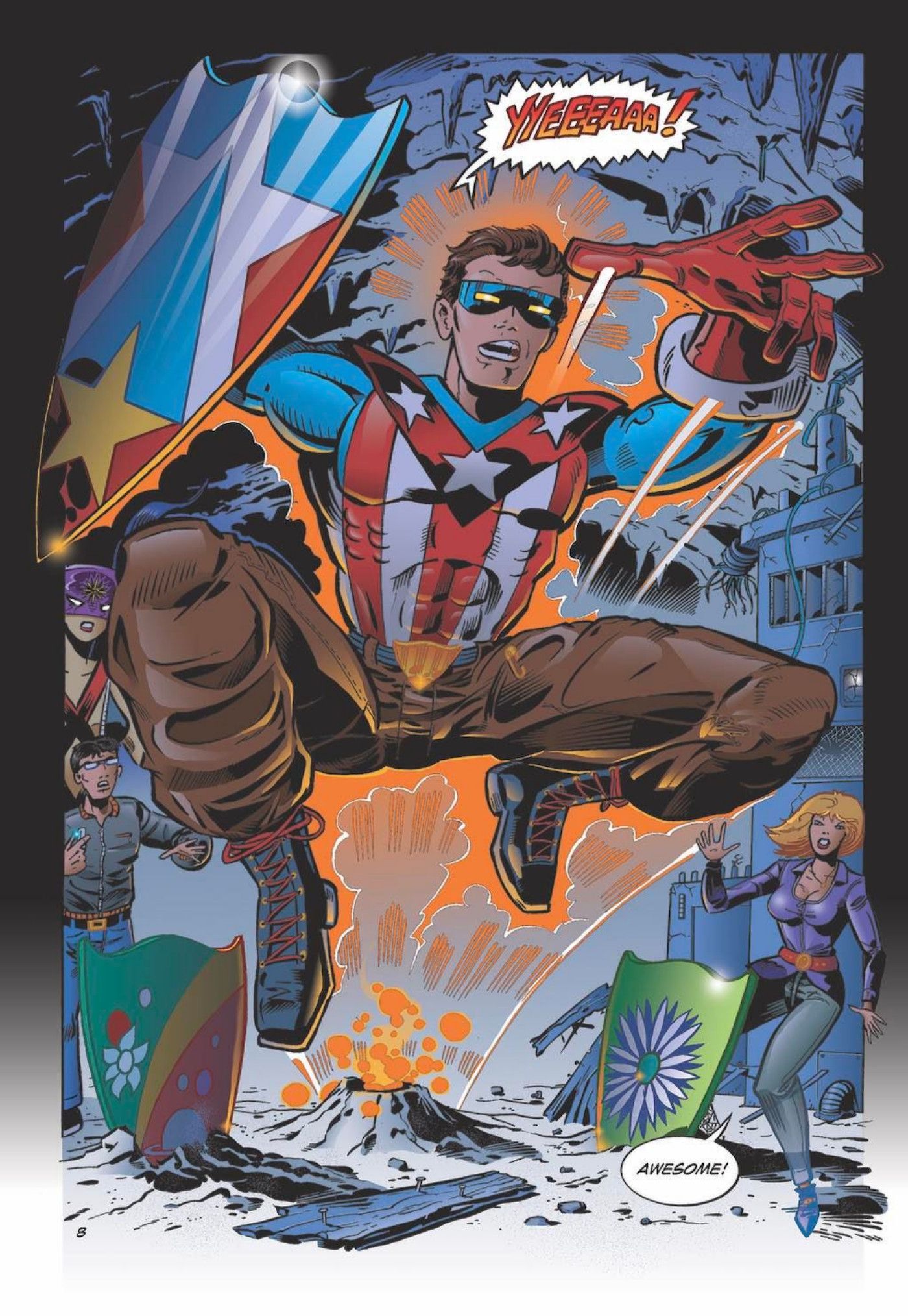 Captain America Co-Creator Joe Simon's Legacy Lives In Grandson's New Comic