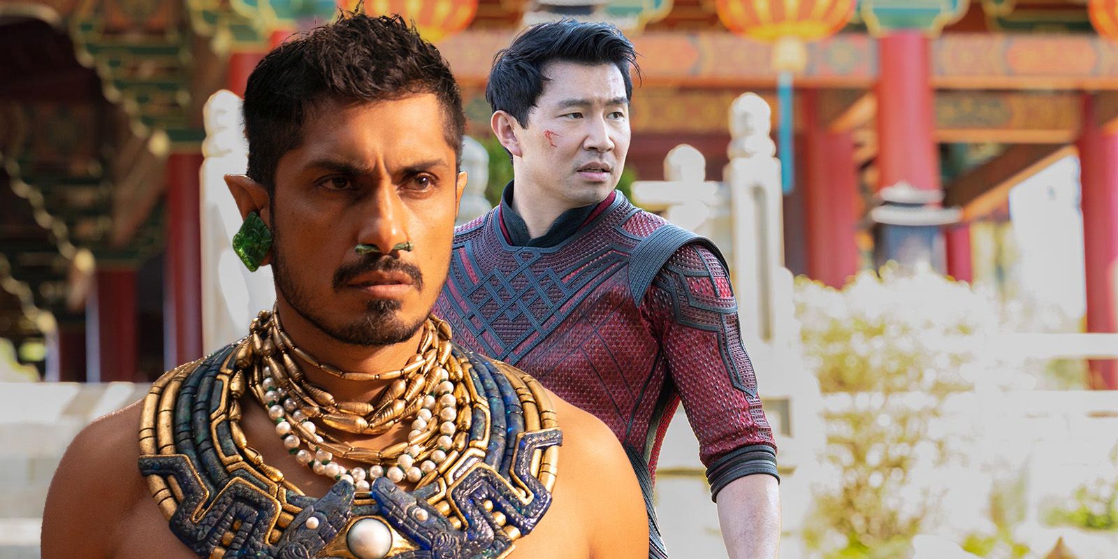 MCU Breakout Stars Simu Liu & Tenoch Huerta Meet In Sweet Photo