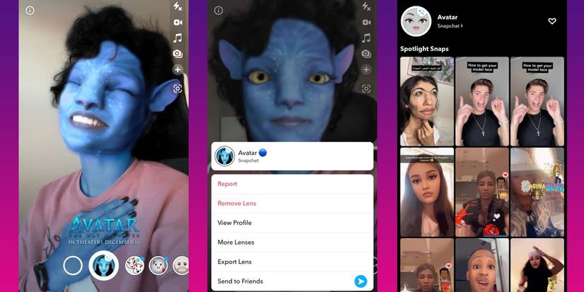 Snapchat's New Avatar Lens From Disney Will Turn You Into A Na'vi
