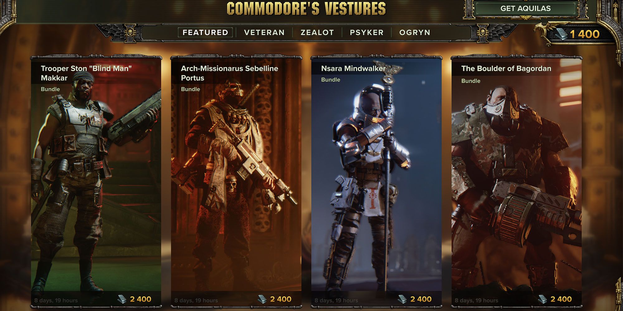 How to Unlock More Cosmetics in Warhammer 40000: Darktide