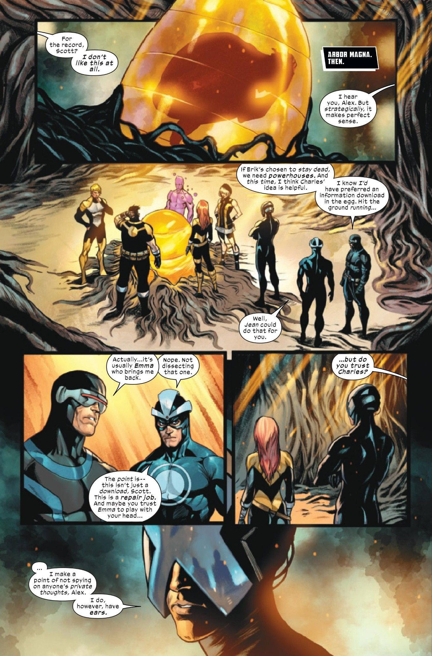 Cyclops' Brother is Too Powerful for Xavier in New X-Men Preview