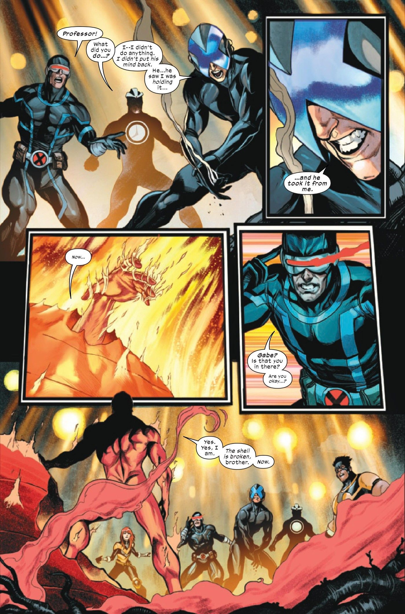 Cyclops' Brother is Too Powerful for Xavier in New X-Men Preview