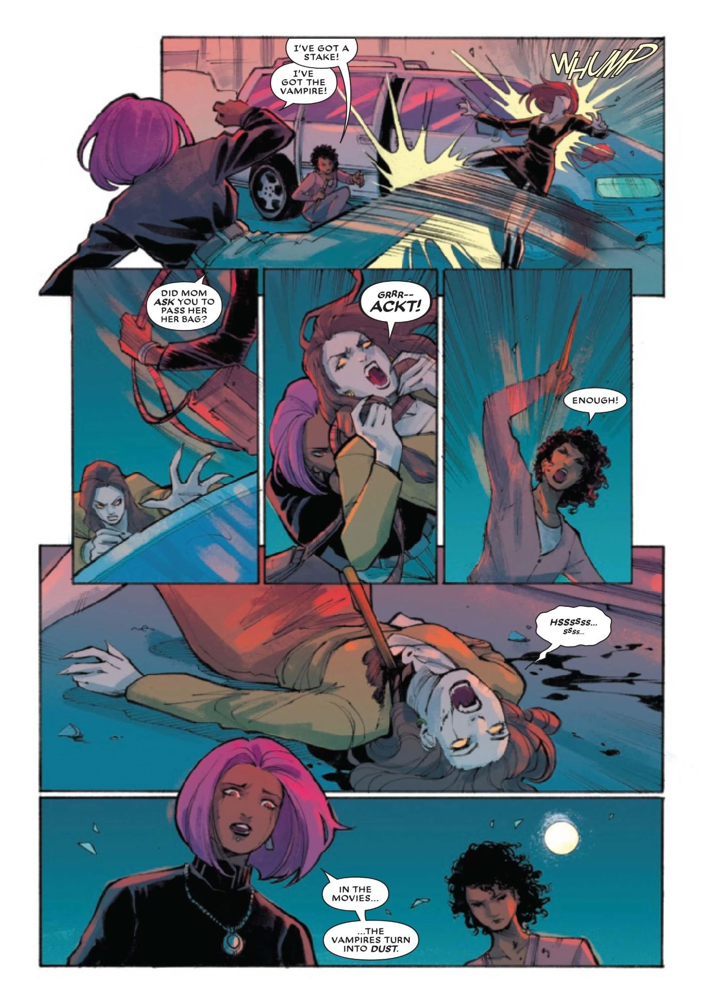 Blade's Daughter Proves She's A Worthy Successor To Her Father Blade's Daughter Proves She's A Worthy Successor To Her Father