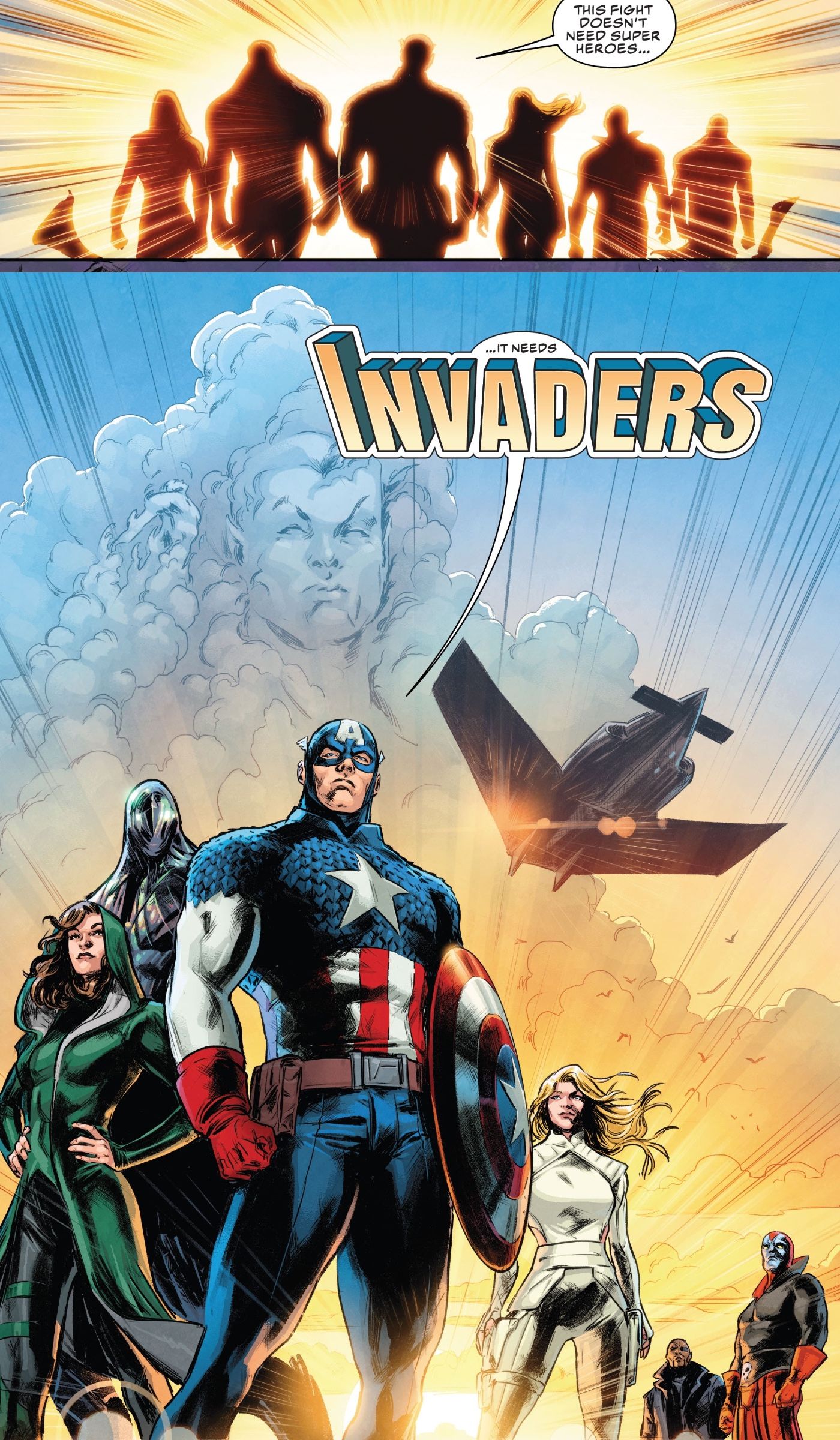 Captain America Brings Back His Very First Superhero Team