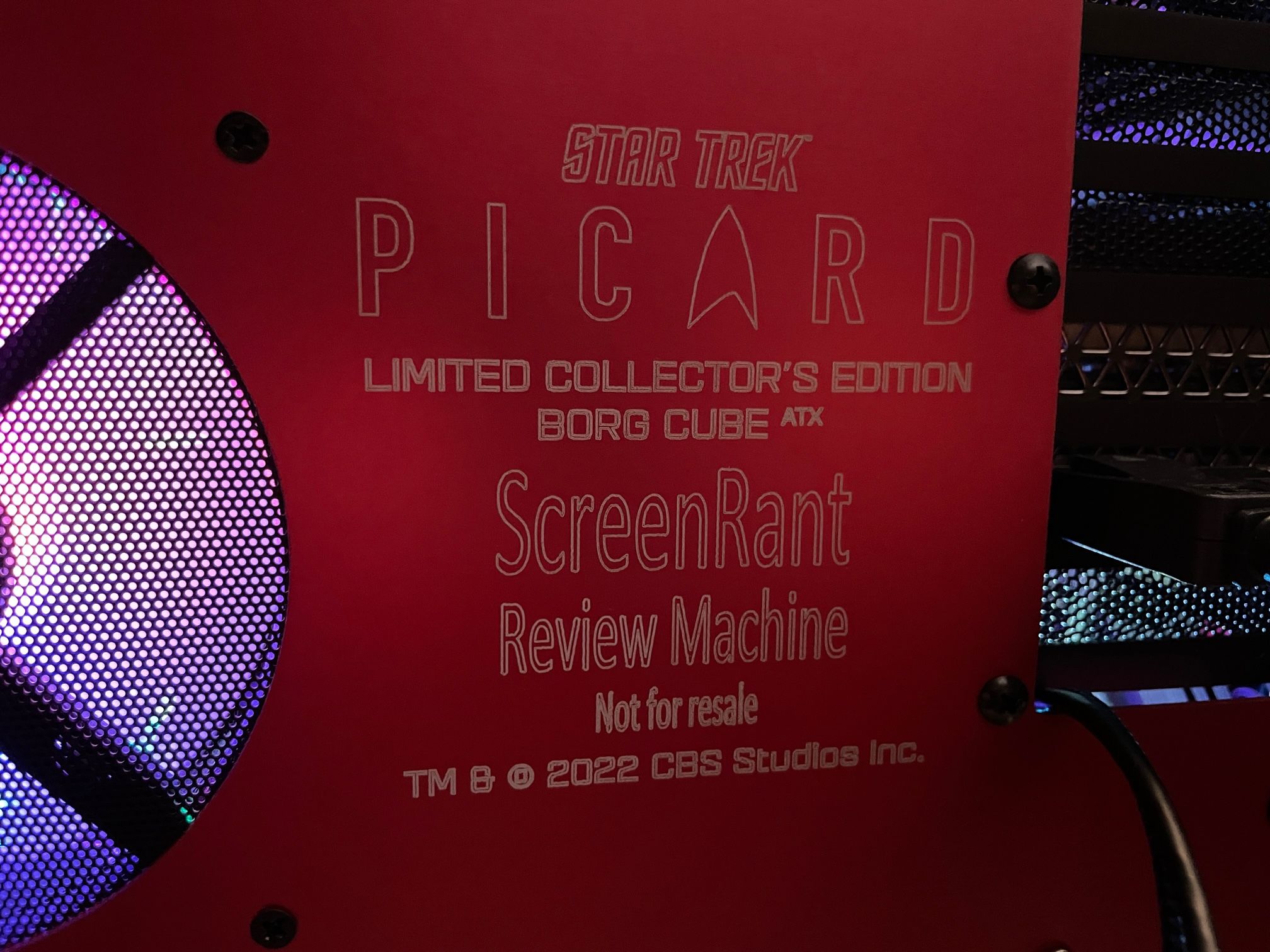 Star Trek Artifact Borg Cube ATX Gaming PC Review: Resistance is Futil ...