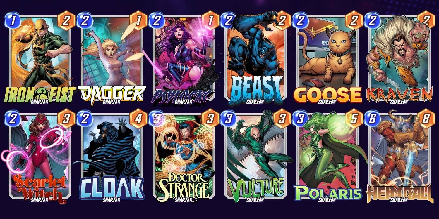 Marvel SNAP: Cloak & Dagger Deck Guide (Tips, Cards, & Strategies)