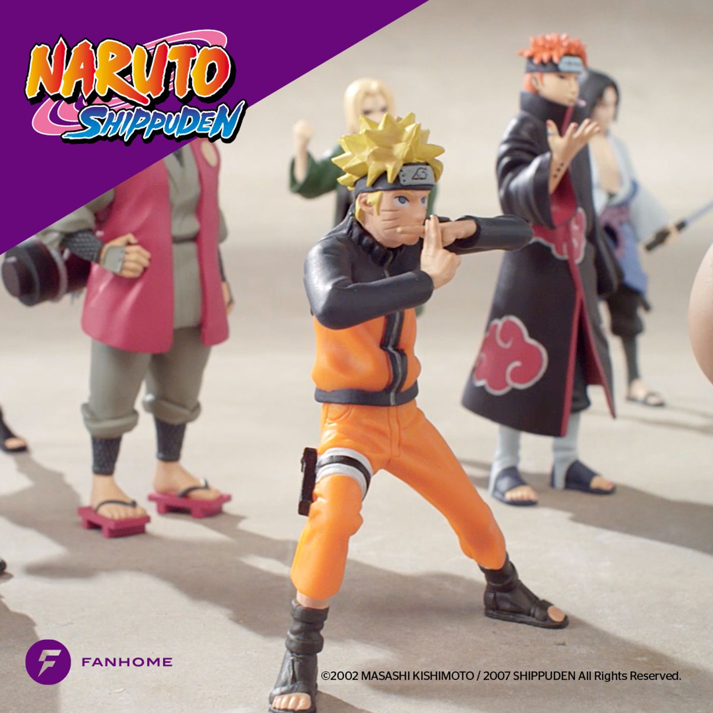 Naruto Shippuden's Most Iconic Characters Return in New Figure Line