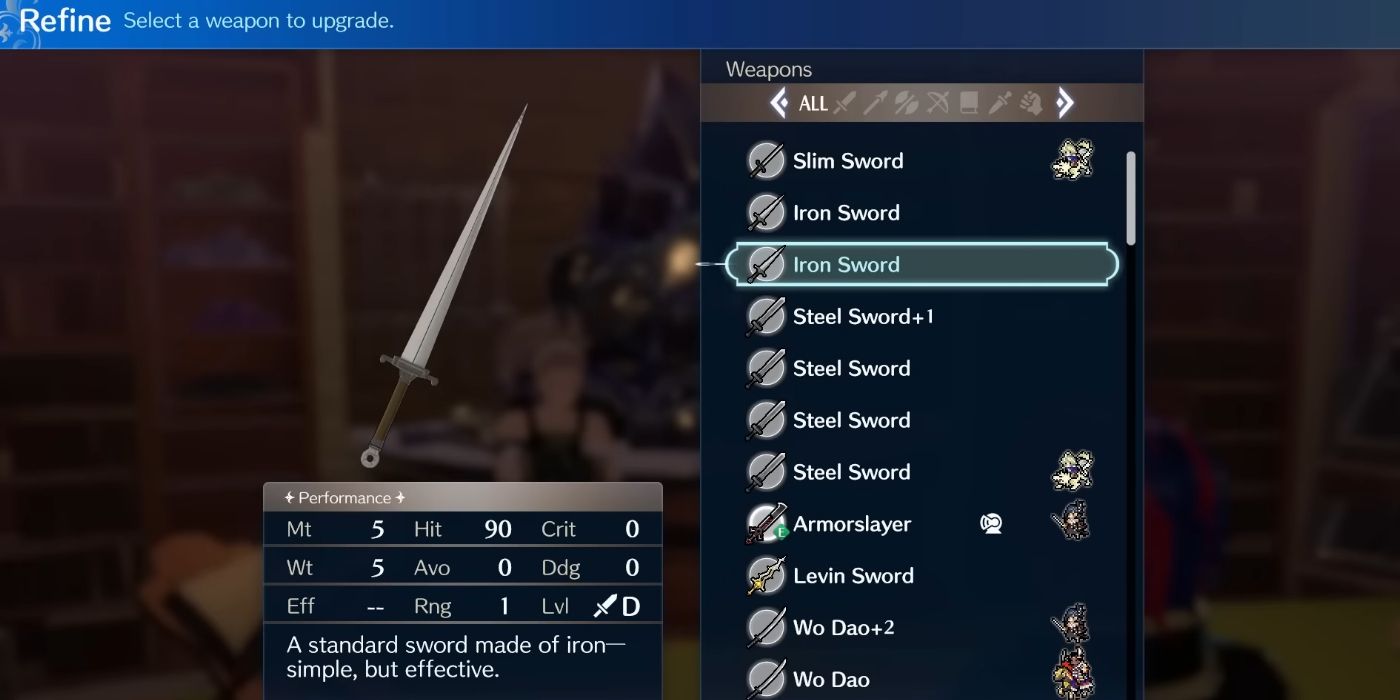 Fire Emblem Engage: How to Upgrade Weapons