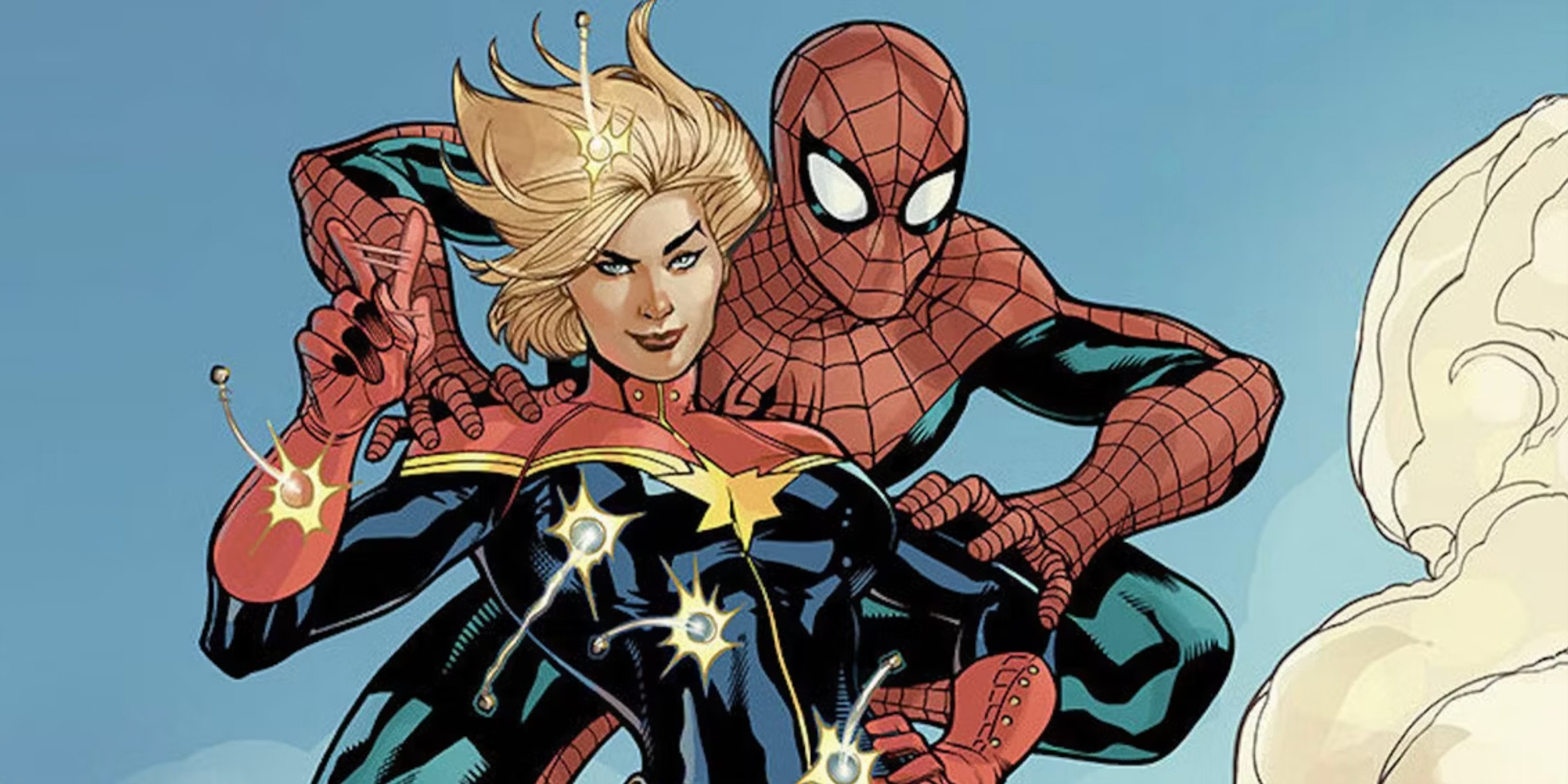 Spider-Man & Captain Marvel Are Marvel's Most Unexpected Couple Again ...