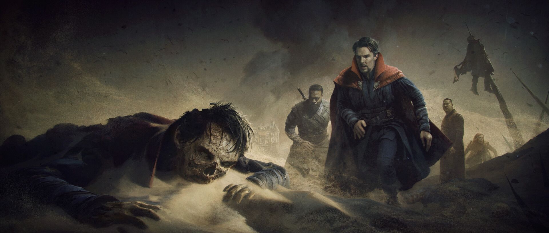 Doctor Strange 2 Concept Art Reveals Harrowing Desert Of Dead Stranges