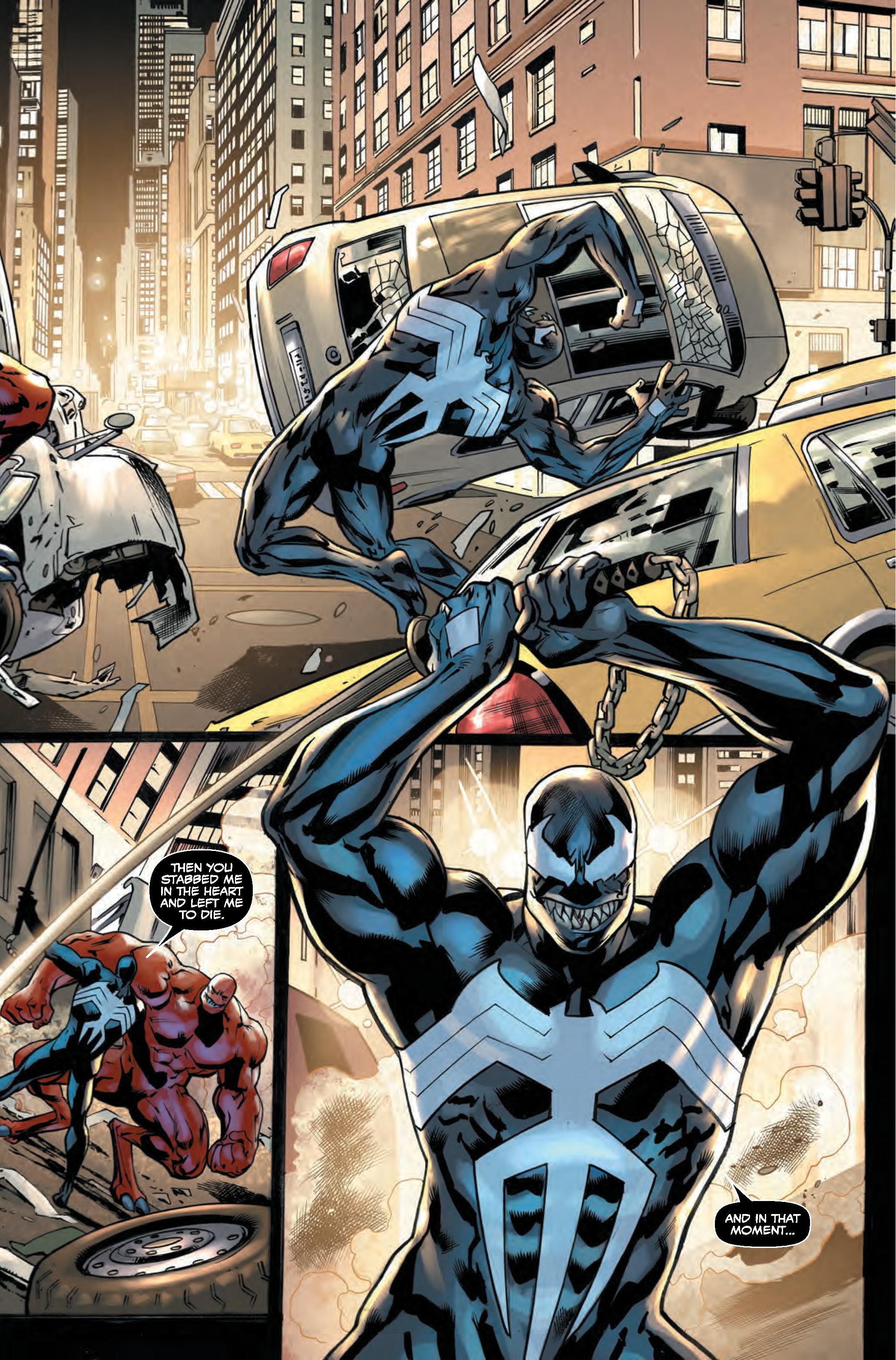 Venom's Son Finally Faces His Father In Marvel's Dark Web