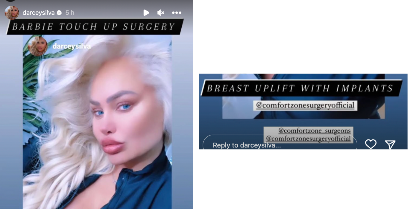 90 Day Fiancé’s Darcey Reveals She Underwent 'Barbie' Plastic Surgery