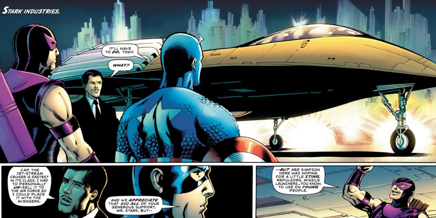 Hawkeye's Nickname for Captain America Would Make Tony Stark Proud