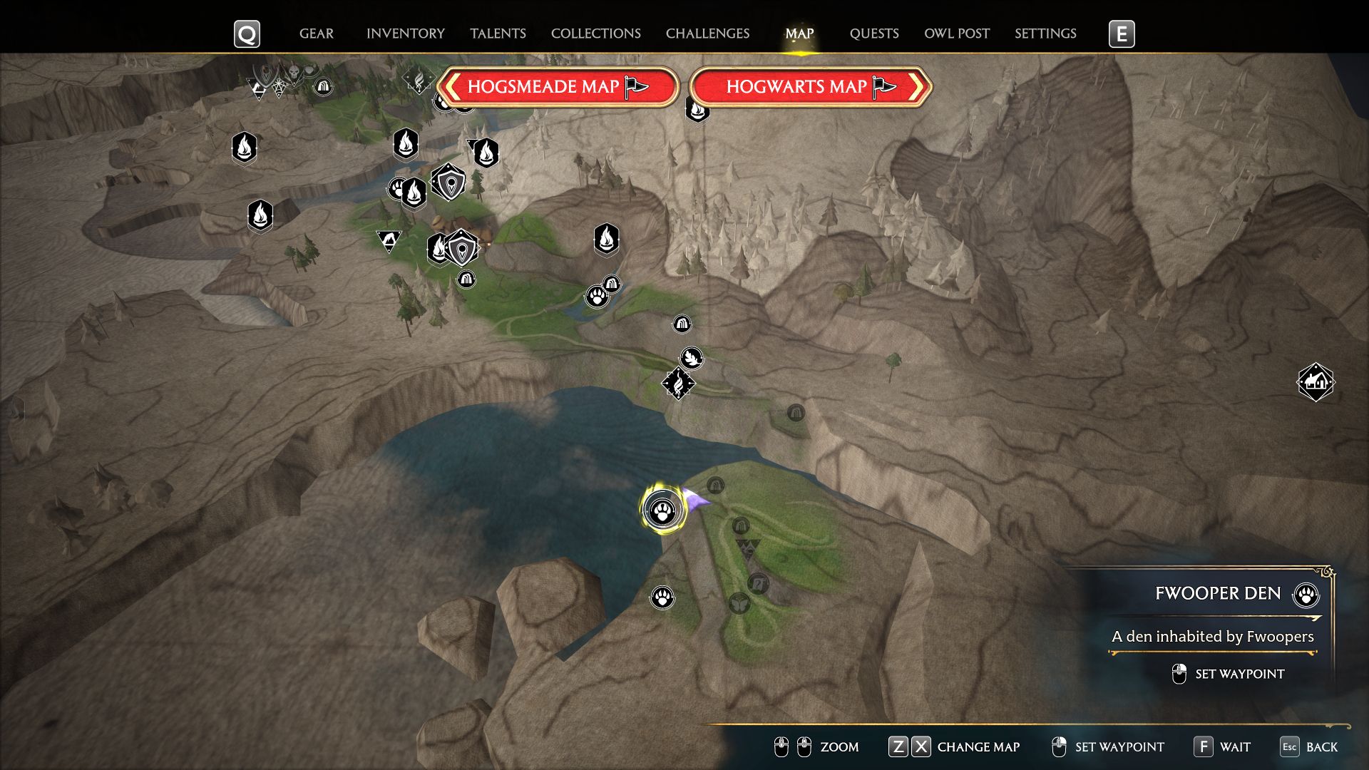 Where To Find Fwoopers In Hogwarts Legacy