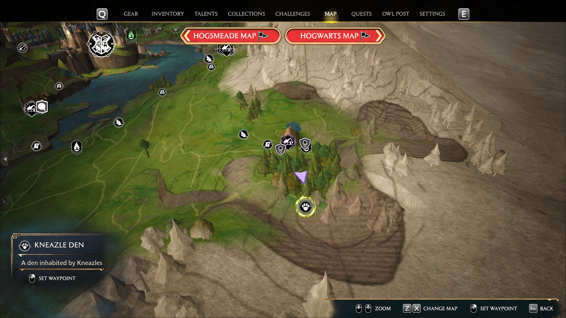 Where To Find a Kneazle In Hogwarts Legacy