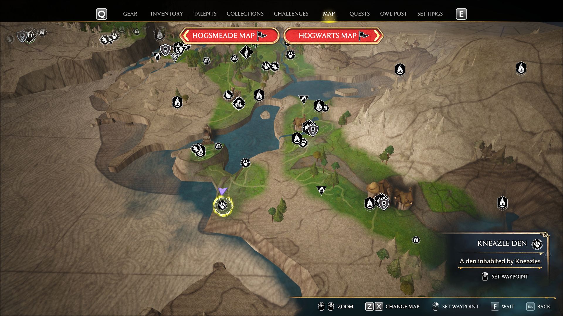 Where To Find a Kneazle In Hogwarts Legacy