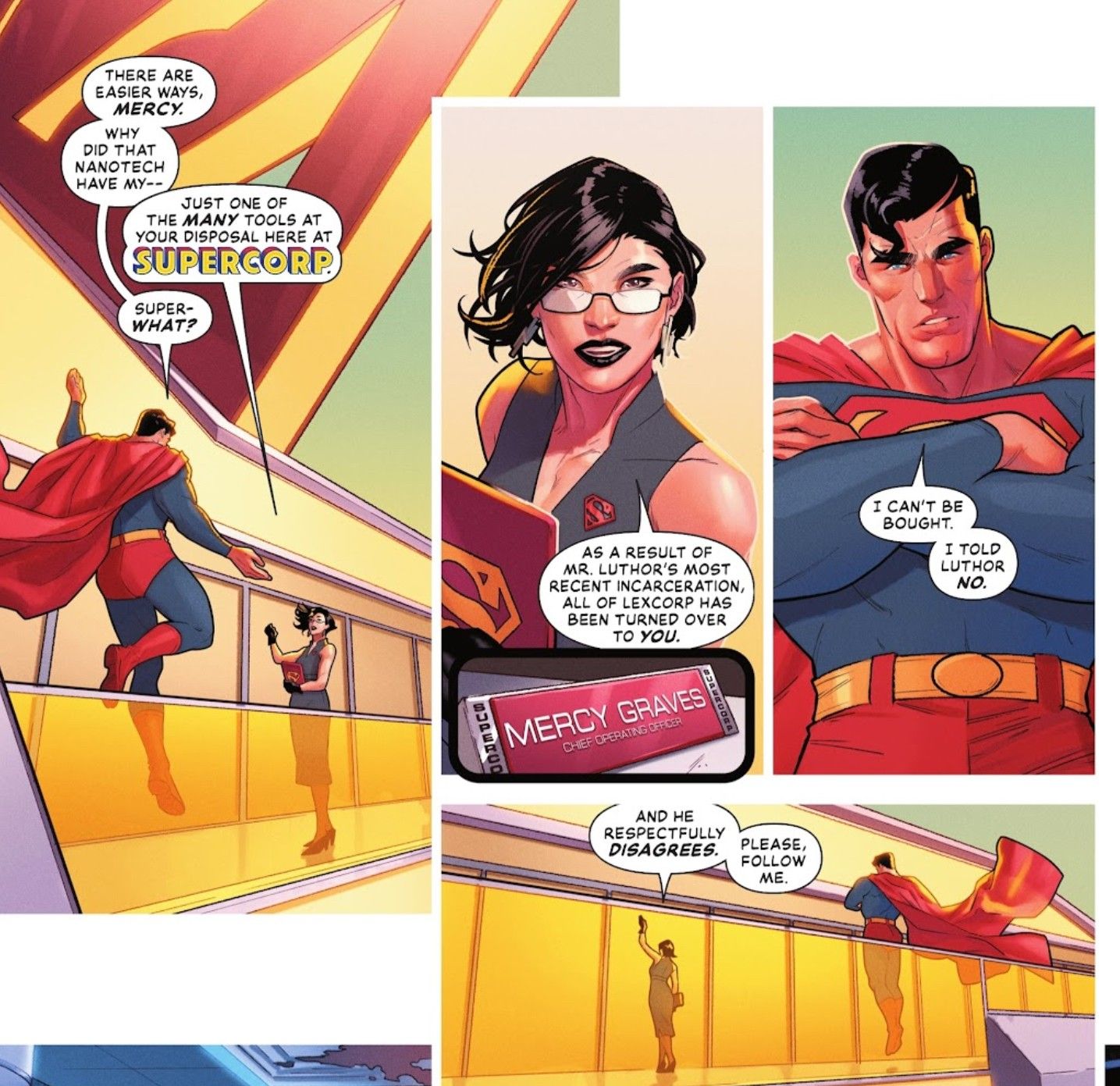 Lex Luthor Rebrands To Steal Superman's S Logo