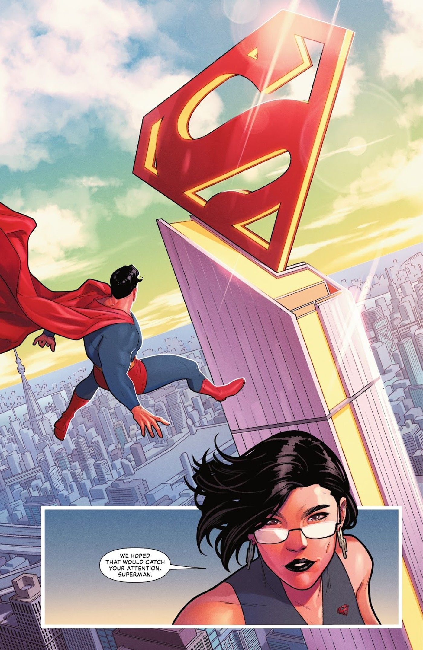 Lex Luthor Rebrands To Steal Superman's S Logo