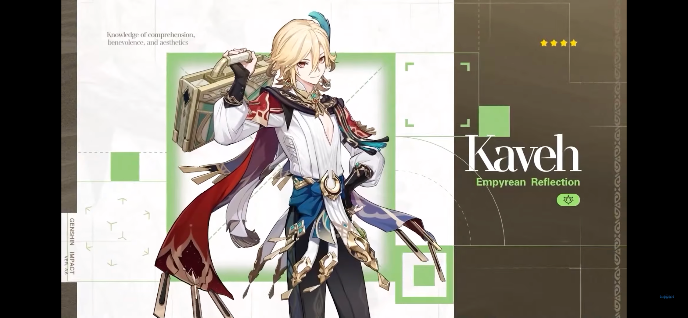 Genshin Impact: Best Kaveh Character Builds - Artifacts, Weapons, & Talents