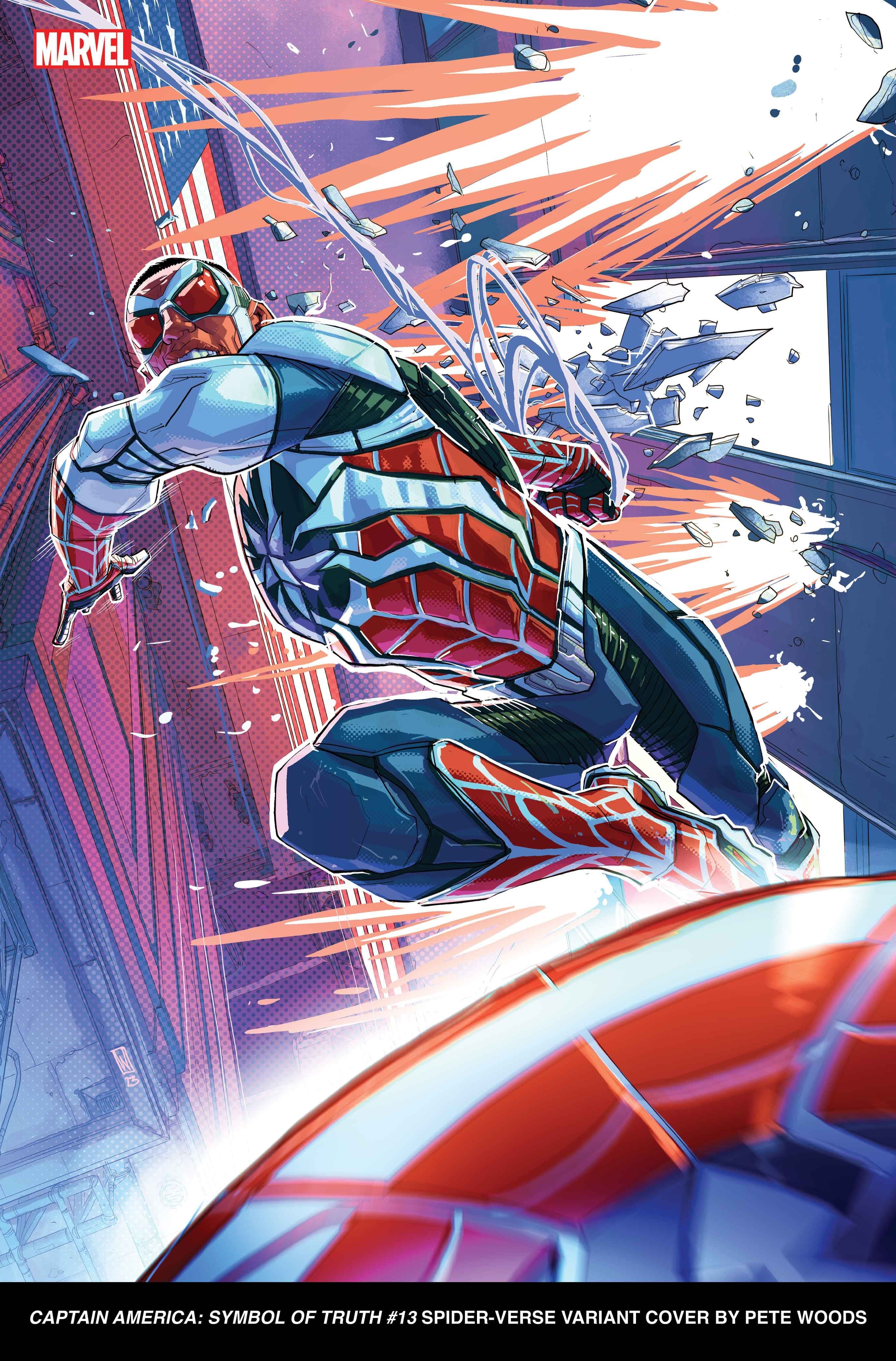 Captain Americas Spider Man Makeover Creates An Even Better Costume