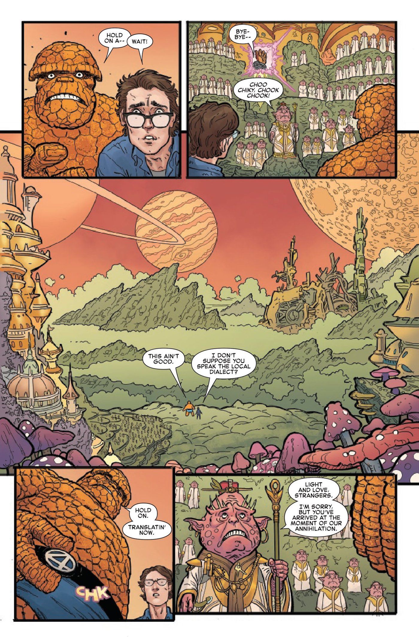 Hulk & Thing Are Combining Their Strength to Fight a Marvel God