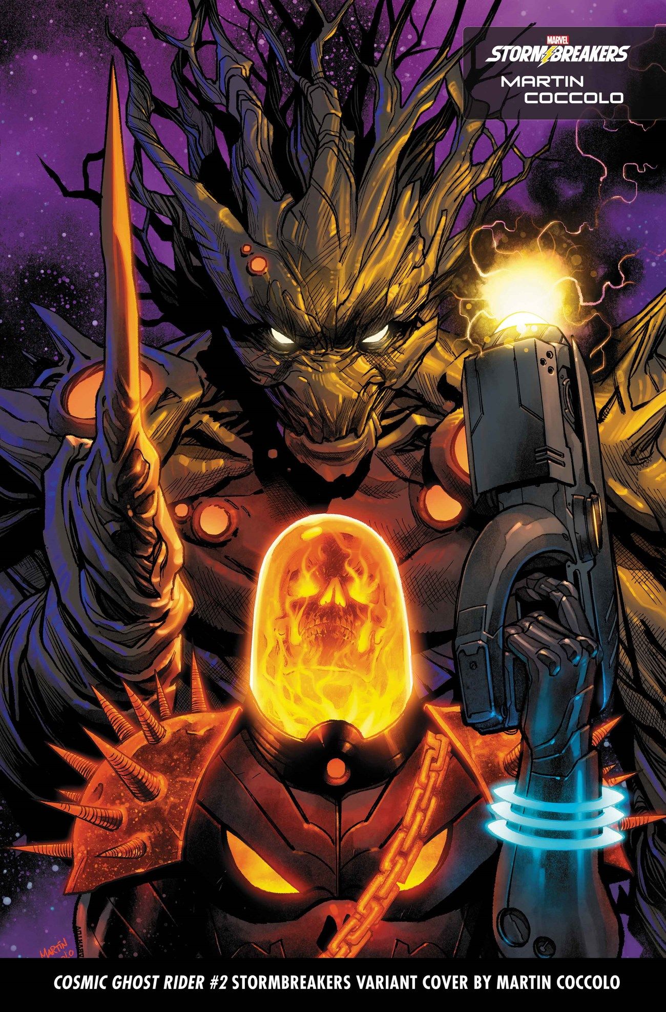 'Dark Groot' Becomes the Perfect Partner for Marvel's Cosmic Punisher