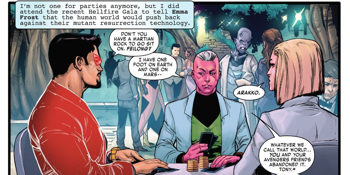 Iron Man's Long-Awaited Romance with Emma Frost Arrives in New Cover Art