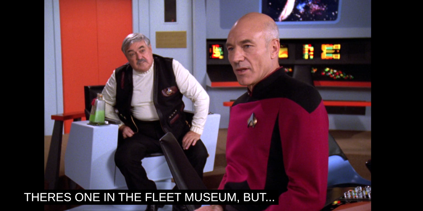 Picard's Starfleet Museum Was Set Up In A Classic TNG Episode