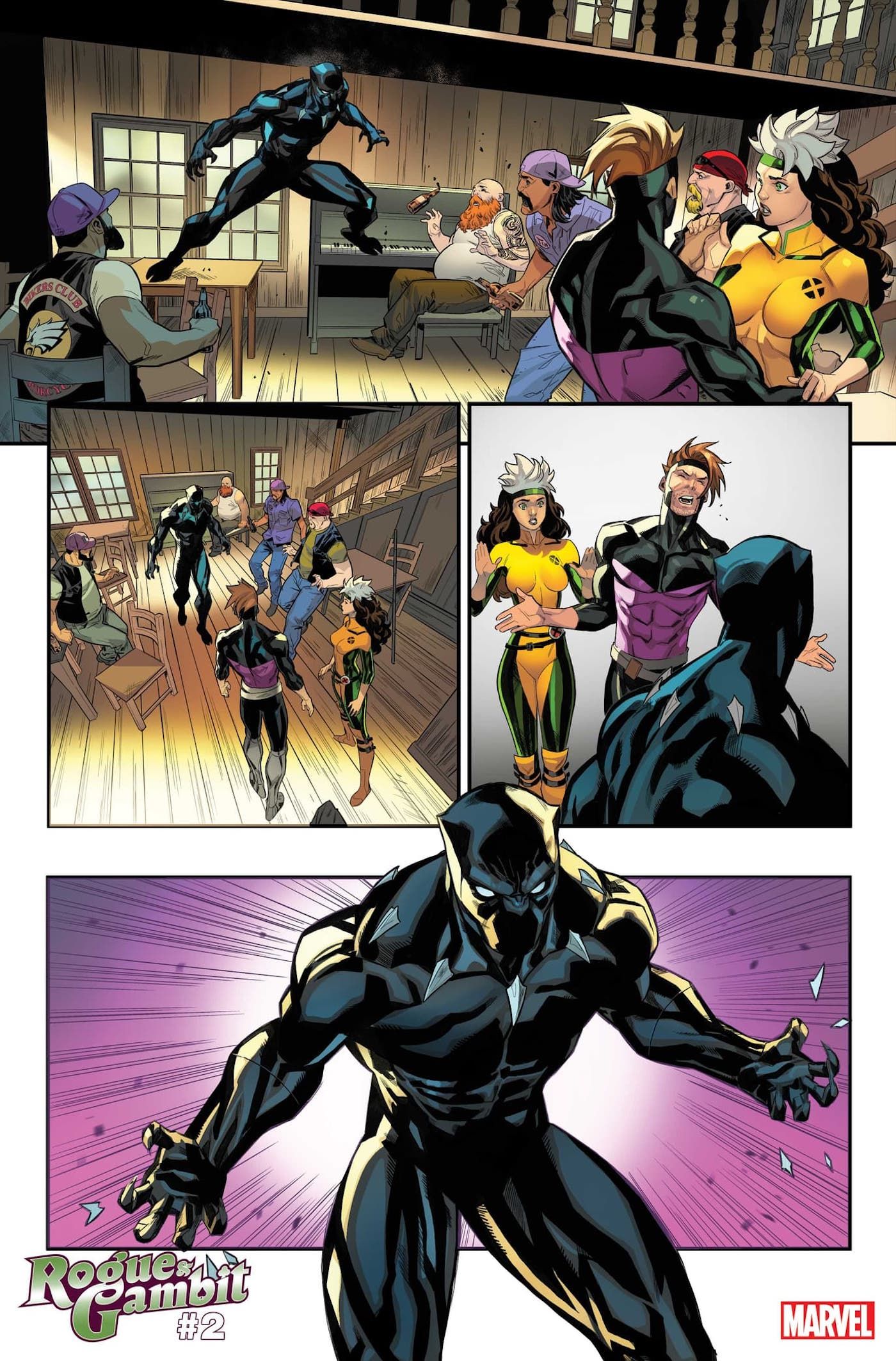 Black Panther to Fight X-Men's Gambit For the First Time