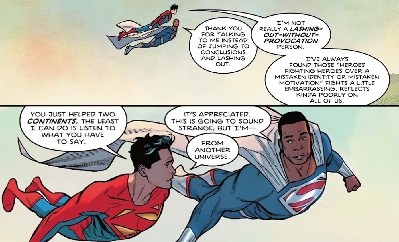 Superman Just Called Out Marvels Civil War With The Perfect Burn