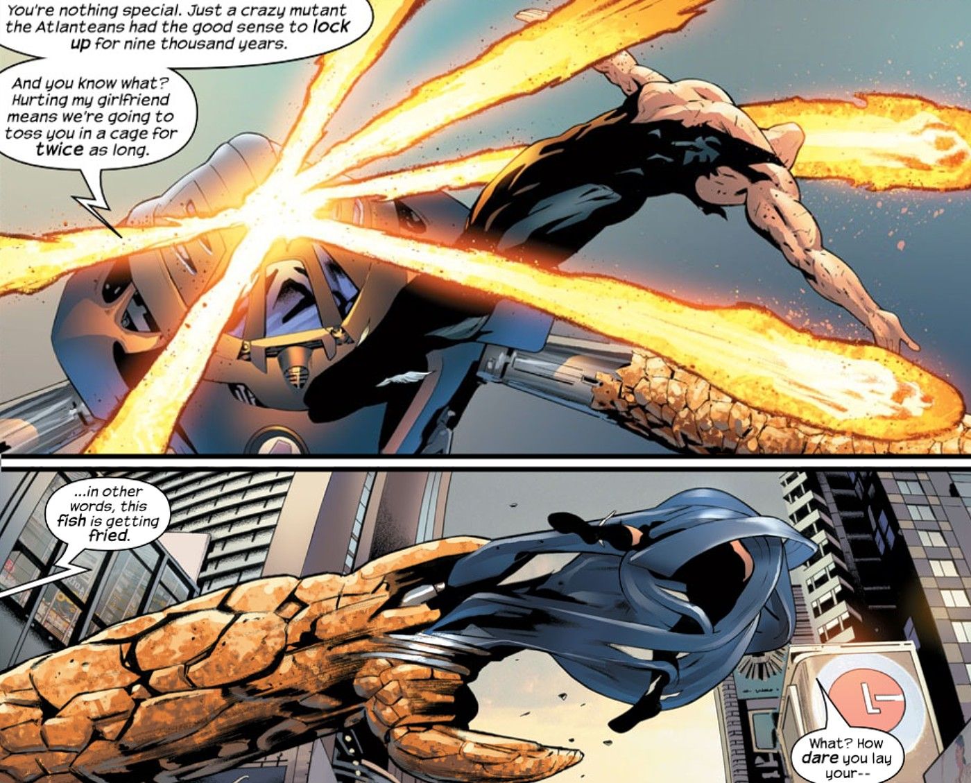 Reed Richards' Namor-Buster Armor Proves He's Smarter Than Tony Stark