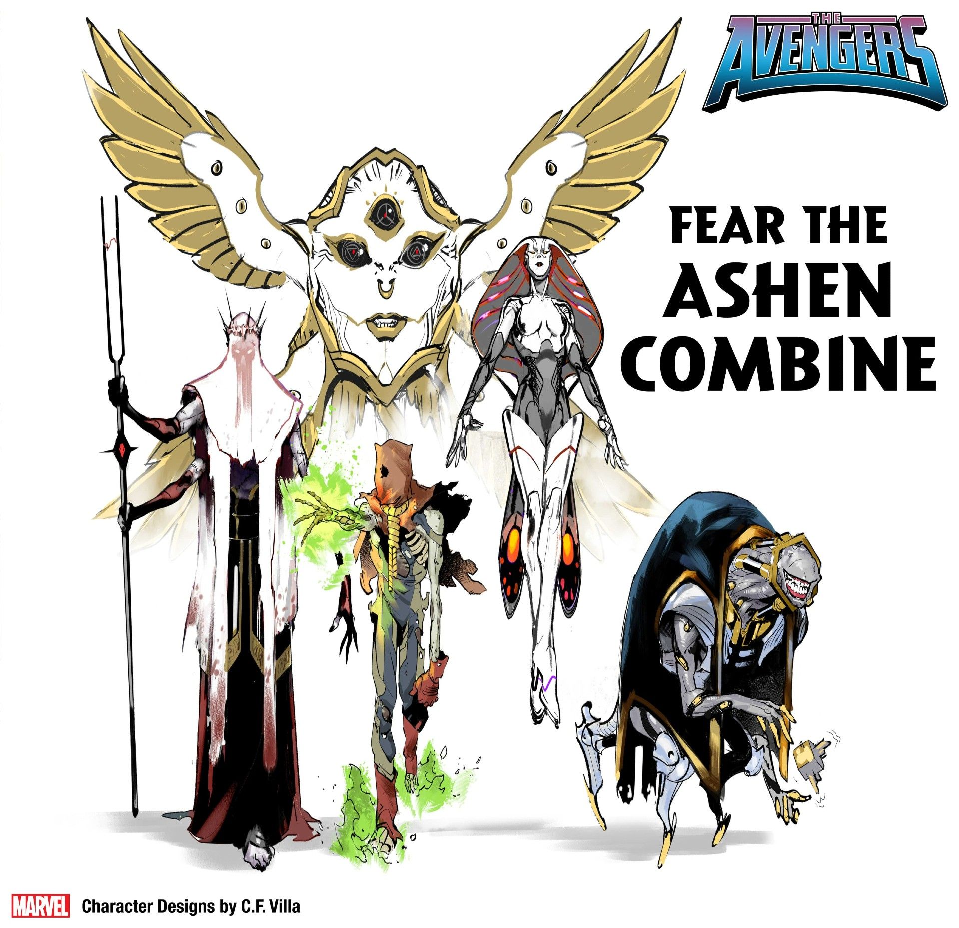 "Fear The Ashen Combine": New Avengers Villains Are Like Nothing They ...