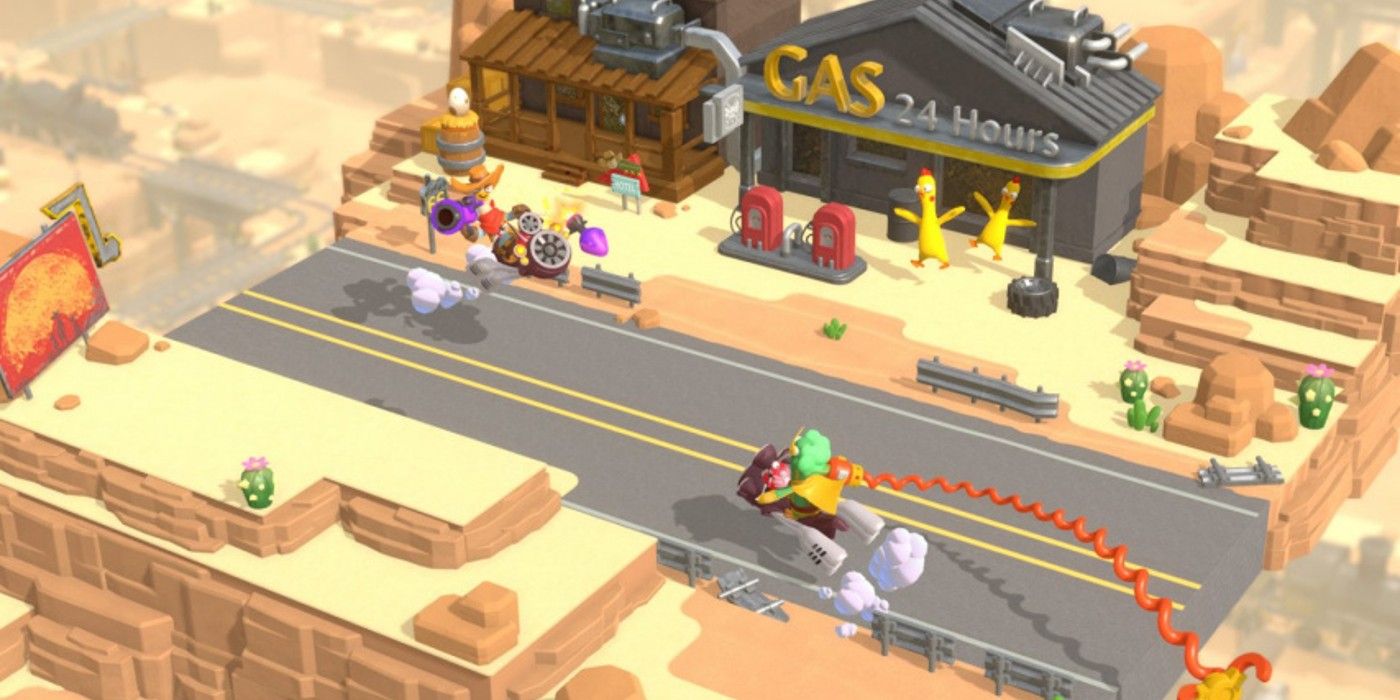 New Screaming Chicken: Ultimate Showdown Trailer Is Feathered, Frenetic Fun