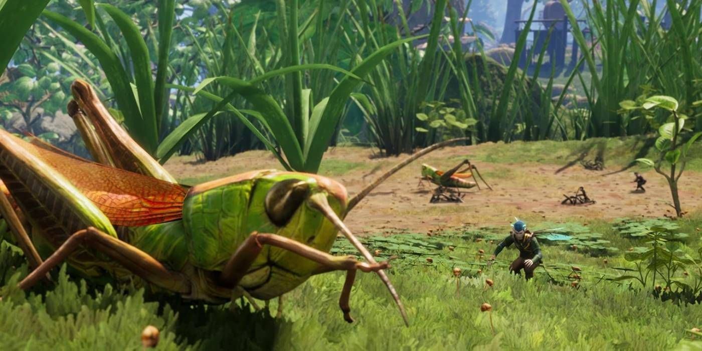 How To Tame a Grasshopper In Smalland: Survive the Wilds