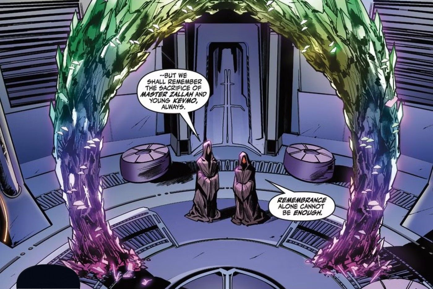 Star Wars' Kyber Arch Raises a Huge Question About Purple Lightsabers