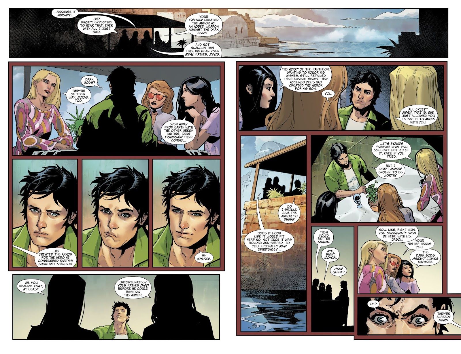 Wonder Woman's Ultimate Armor (& Powers) Were Stolen by Her Brother